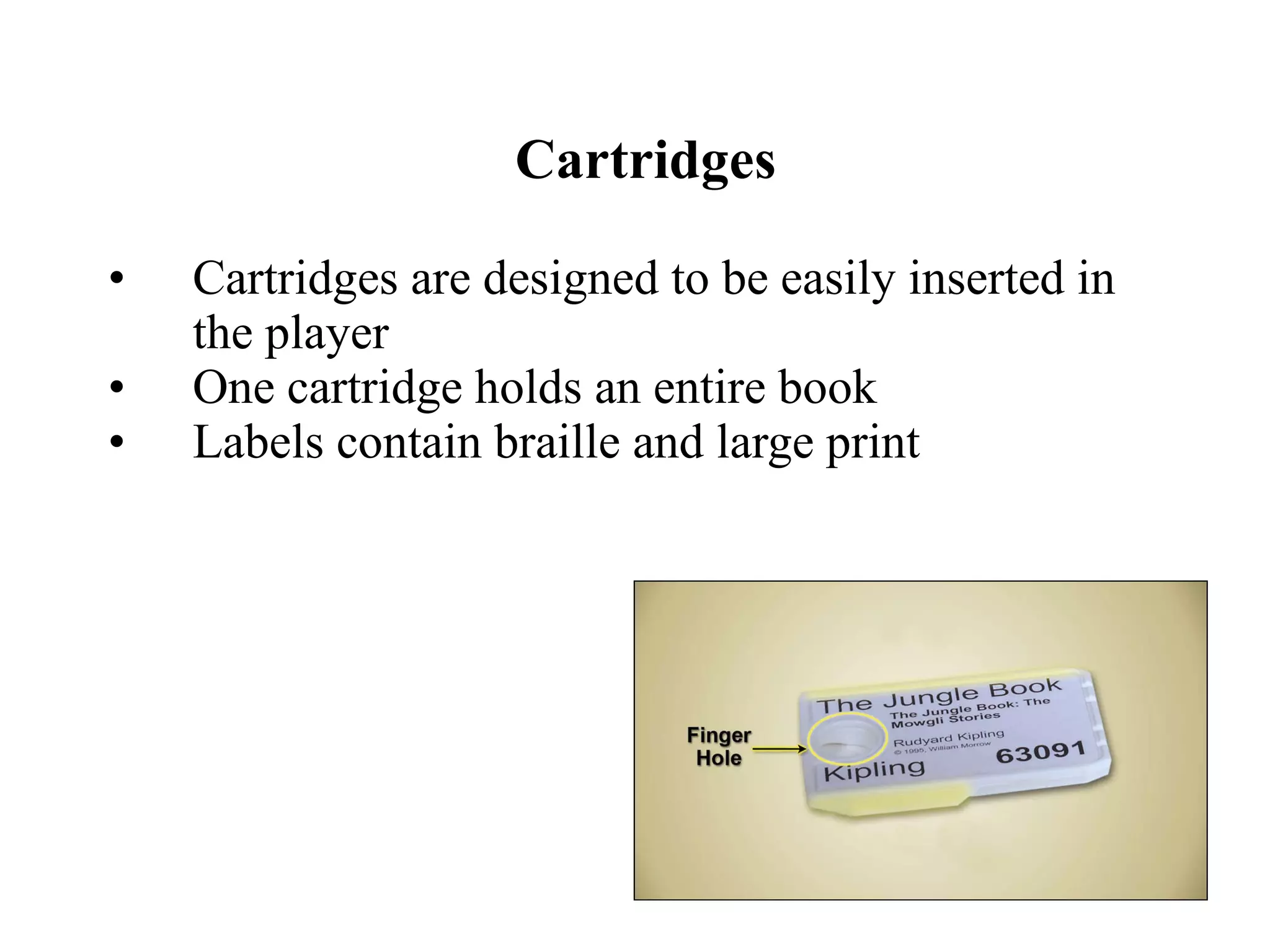 Digital Talking Book Machine Overview | PPT | Home Entertainment ...