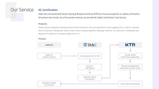 Korea certification labaratory | PPT