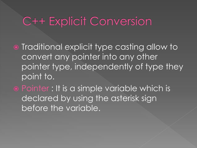 Data Type Conversion in C++ | PPTX