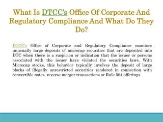 DTC Eligibility Q & A | PPTX