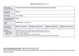 2026_ILAW_DLL_ENGLISH 7_T1_W2 - with Rubric.docx