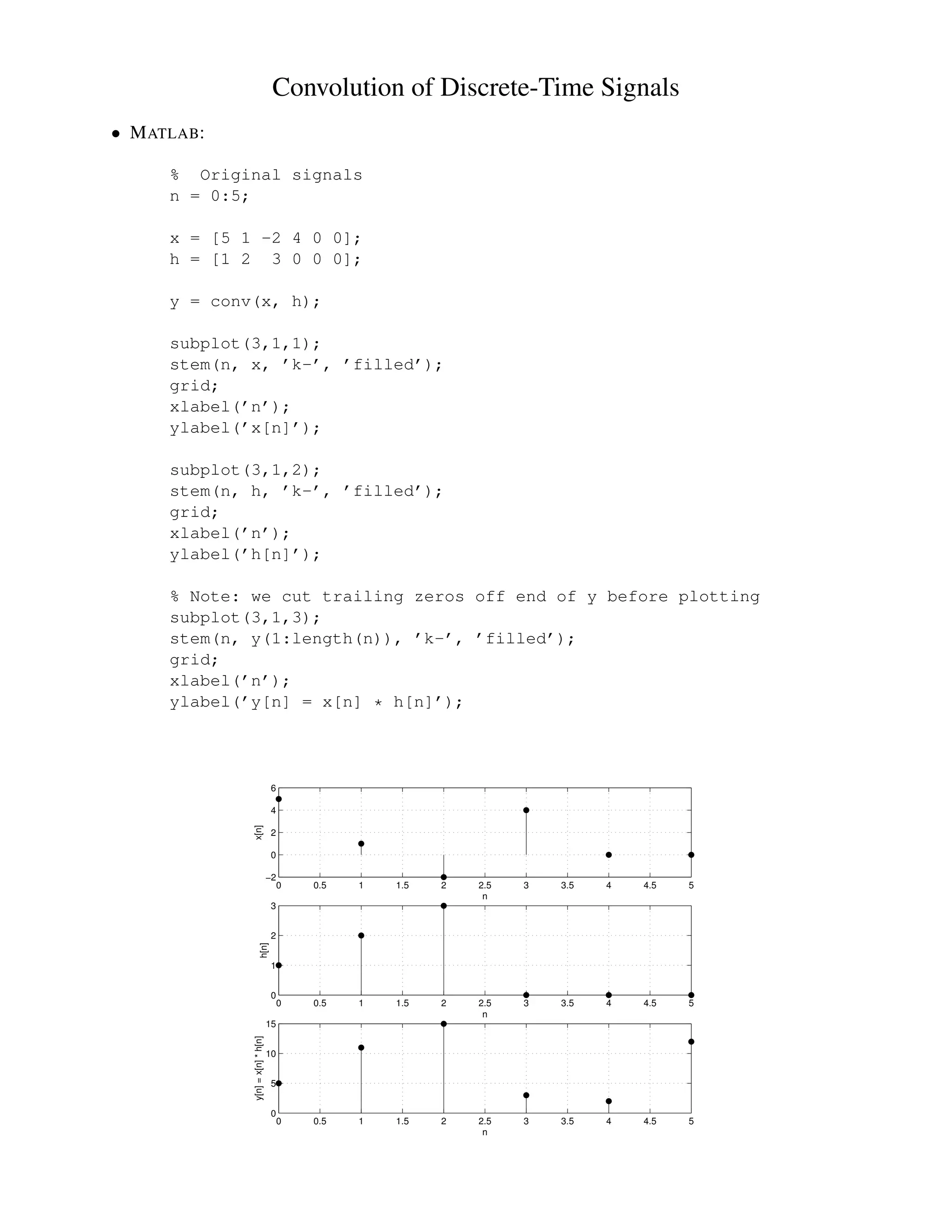 Dt convolution | PDF