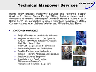 Dalma Corporate Capabilities 2011 | PPT