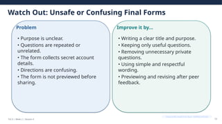 Comprehensive Guide to Online Form Builders for Grade 6 ICT | PPTX