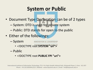 Document Type Definition (DTD) | PPTX