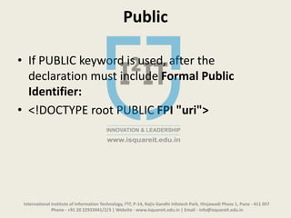Document Type Definition (DTD) | PPTX