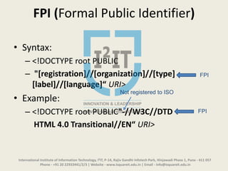 Document Type Definition (DTD) | PPTX