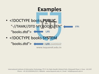 Document Type Definition (DTD) | PPTX
