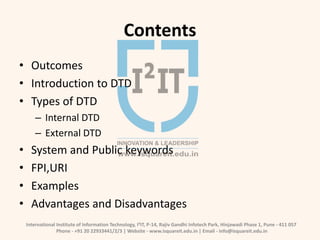 Document Type Definition (DTD) | PPTX