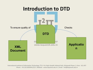 Document Type Definition (DTD) | PPTX