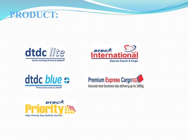 Dtdc | PPTX | Logistics | Business