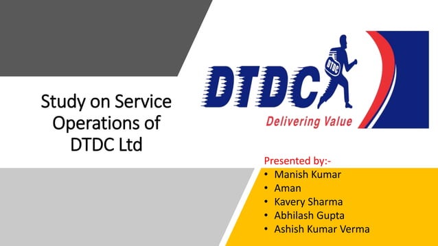Dtdc | PPTX