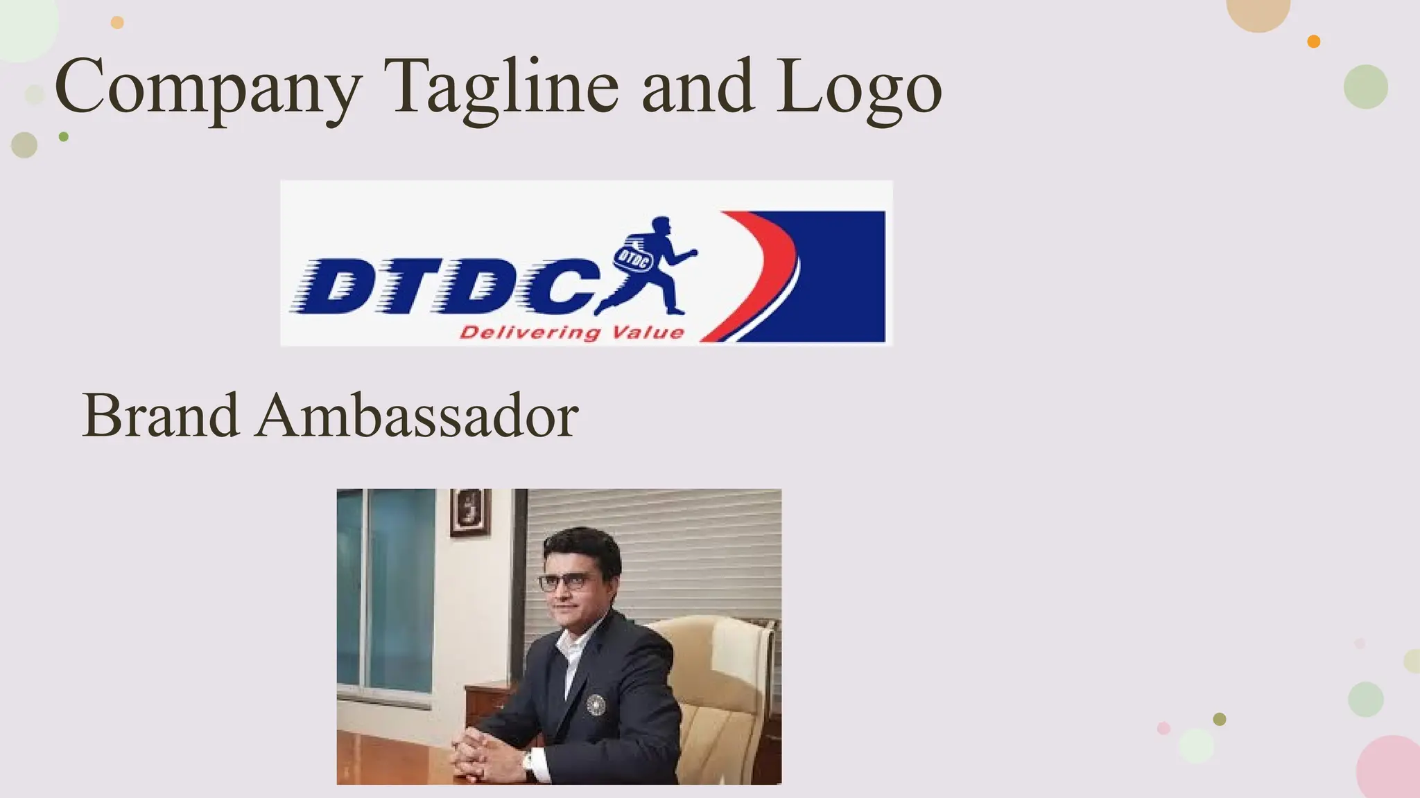 Presentation on DTDC: The Courier Company.pptx