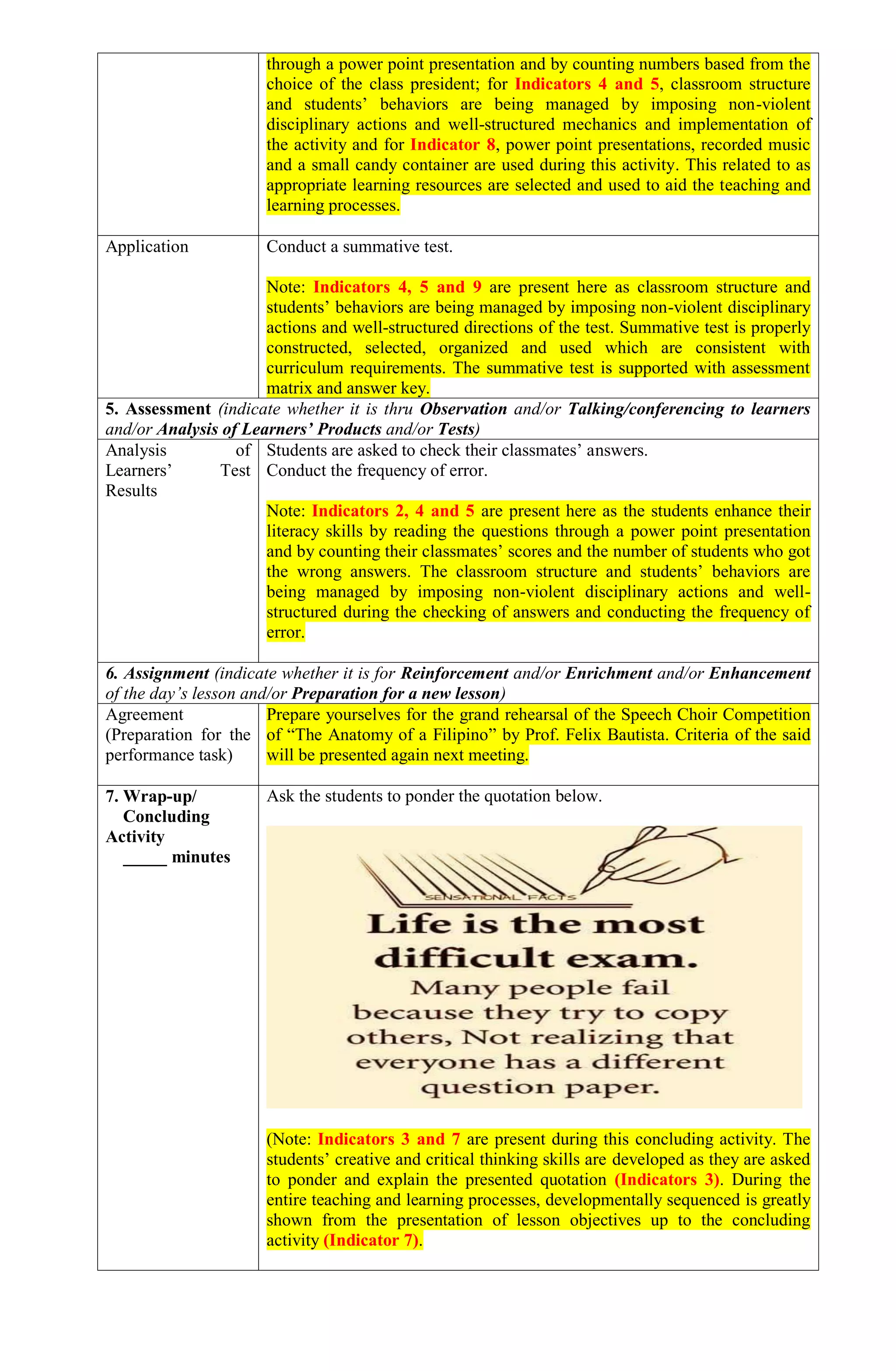 English 4th Quarter DLP Third Summative Test | PDF