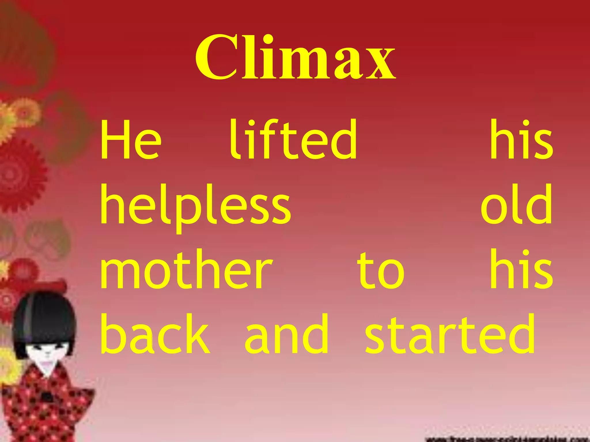 English 8-1st Quarter DLP 18 The Story of the Aged Mother | PDF