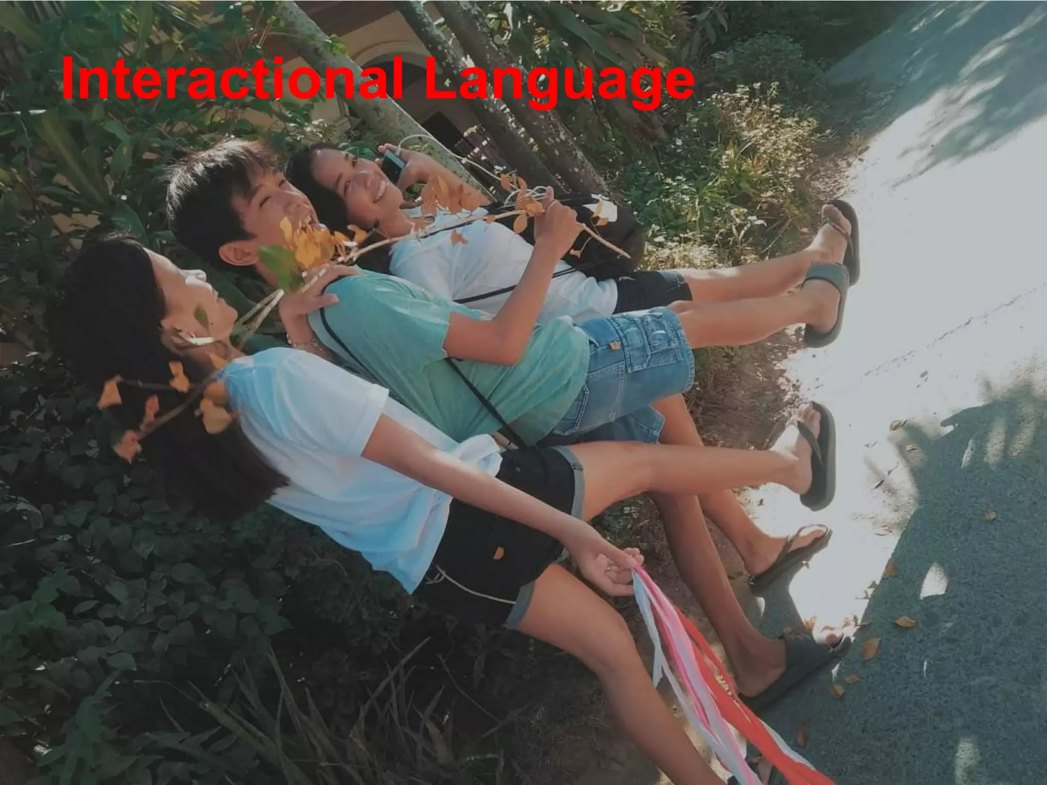 English 8-4th Quarter DLP 7 Transactional and Interactional Languages ...