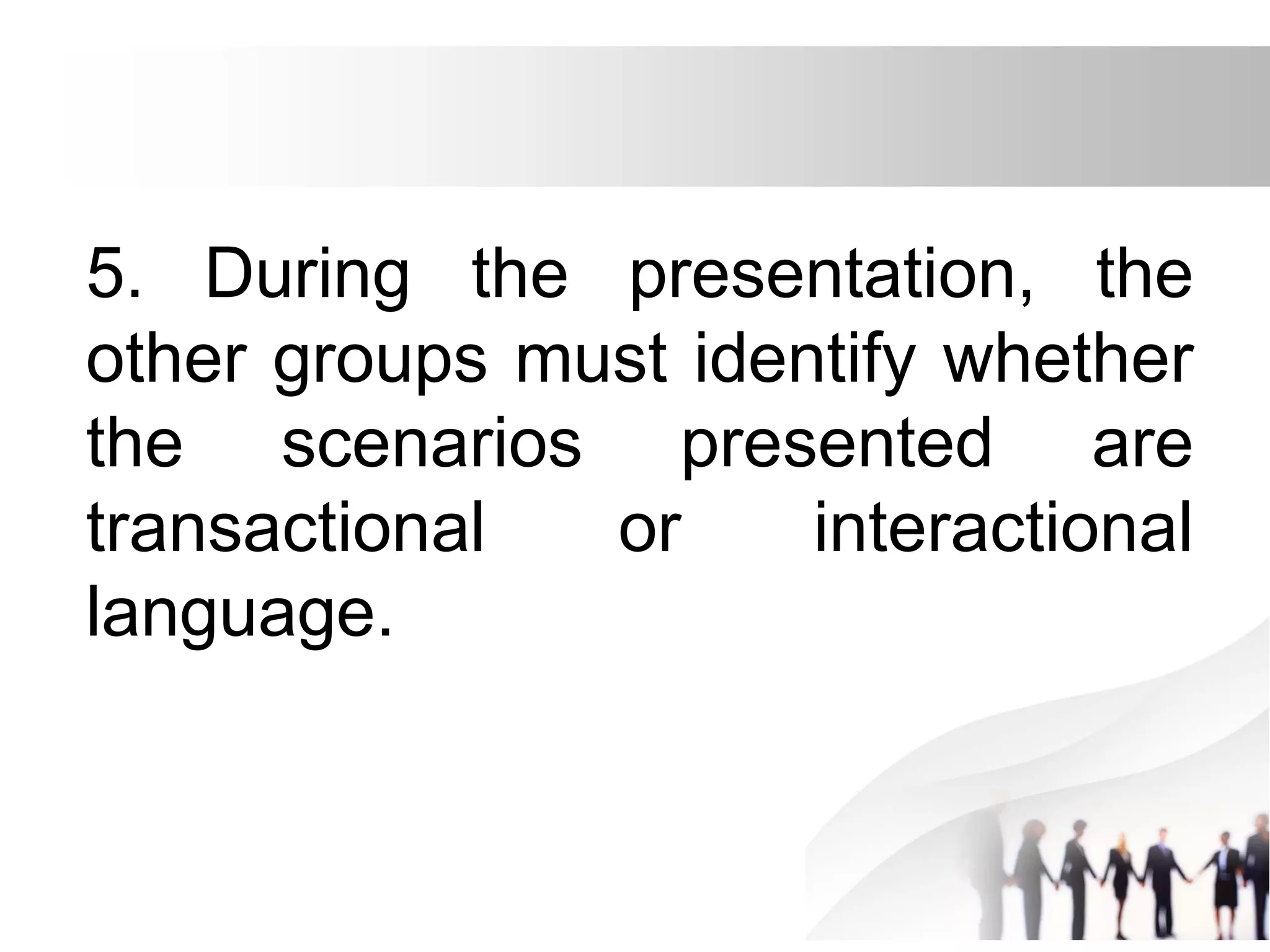 English 8-4th Quarter DLP 7 Transactional and Interactional Languages ...