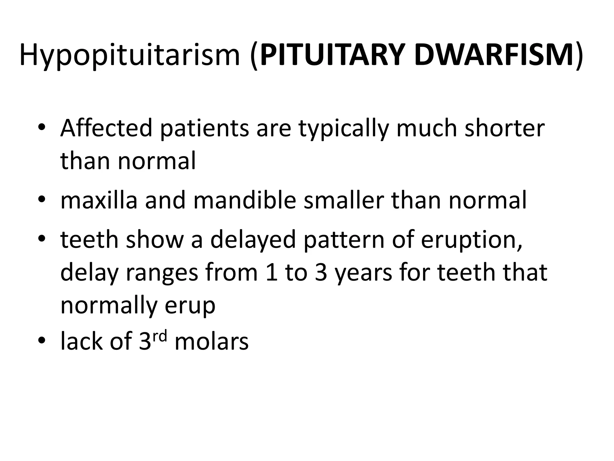 delay tooth eruption | PPTX