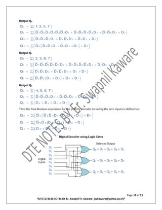 Combinational Logic Circuits | PDF