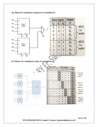 Combinational Logic Circuits | PDF