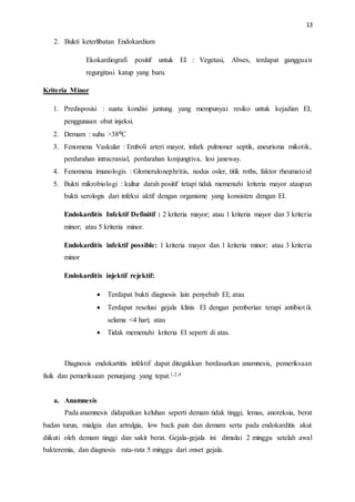 Dt endokarditis infektif | DOCX