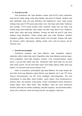 Dt endokarditis infektif | DOCX