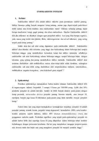 Dt endokarditis infektif | DOCX