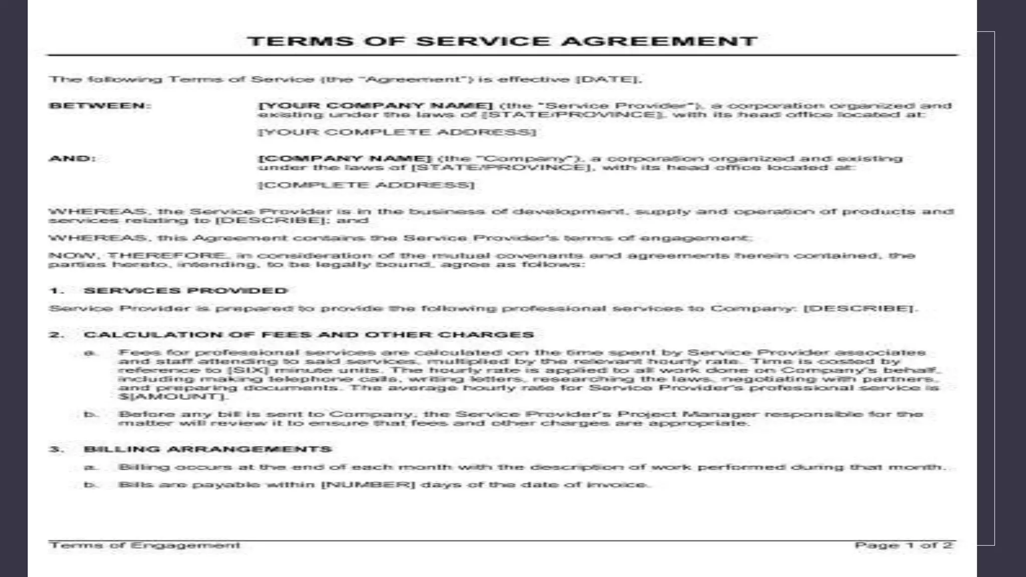 Term of contract, Exemption clauses | PPTX