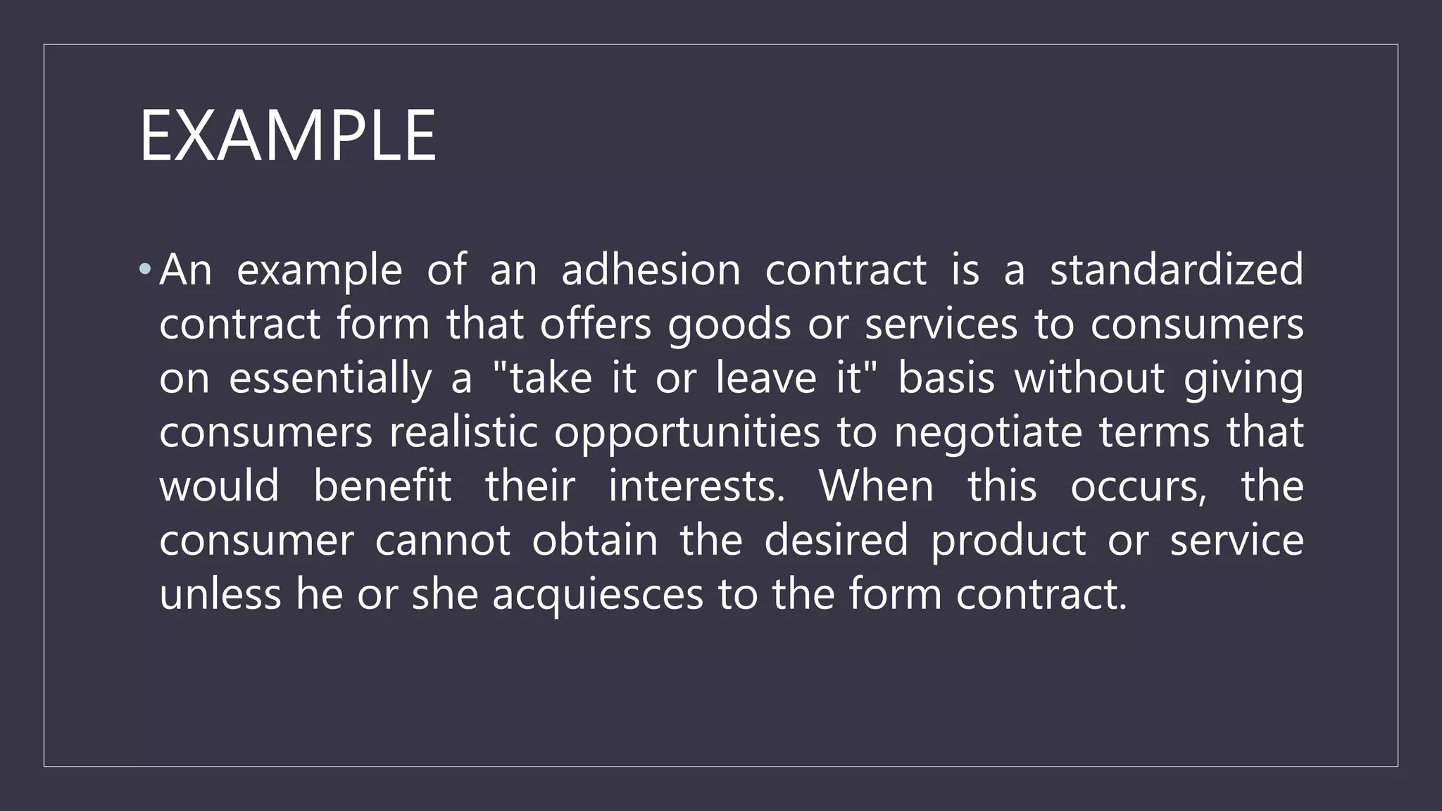 Term of contract, Exemption clauses | PPTX
