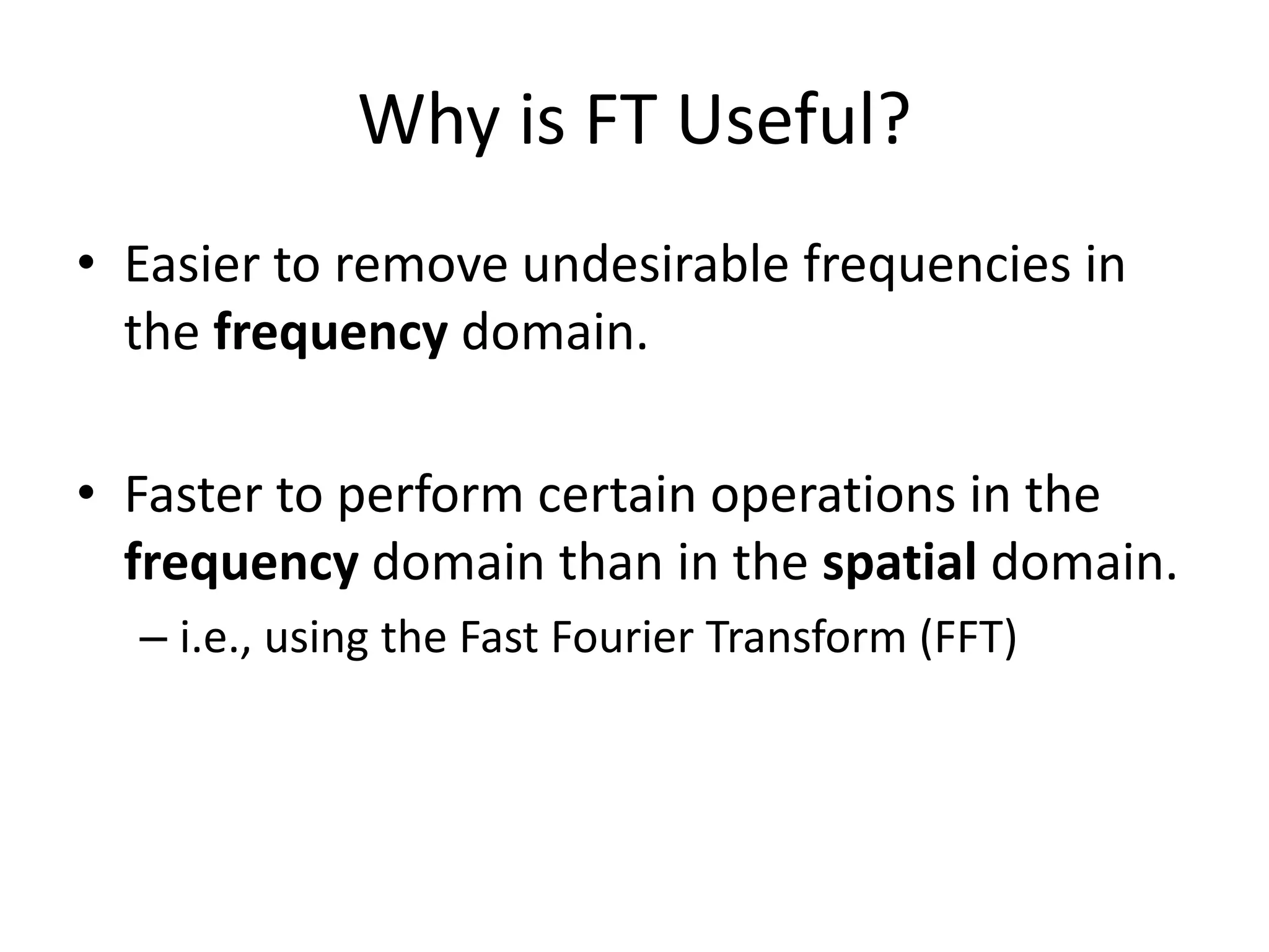 Discrete Time Fourier Transform | PPTX