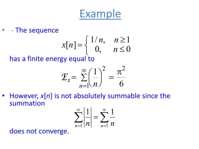 Discrete Time Fourier Transform | PPTX