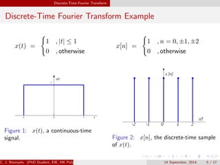 DTFT and ULA: mathematical similarities of DTFT spectrum and ULA ...