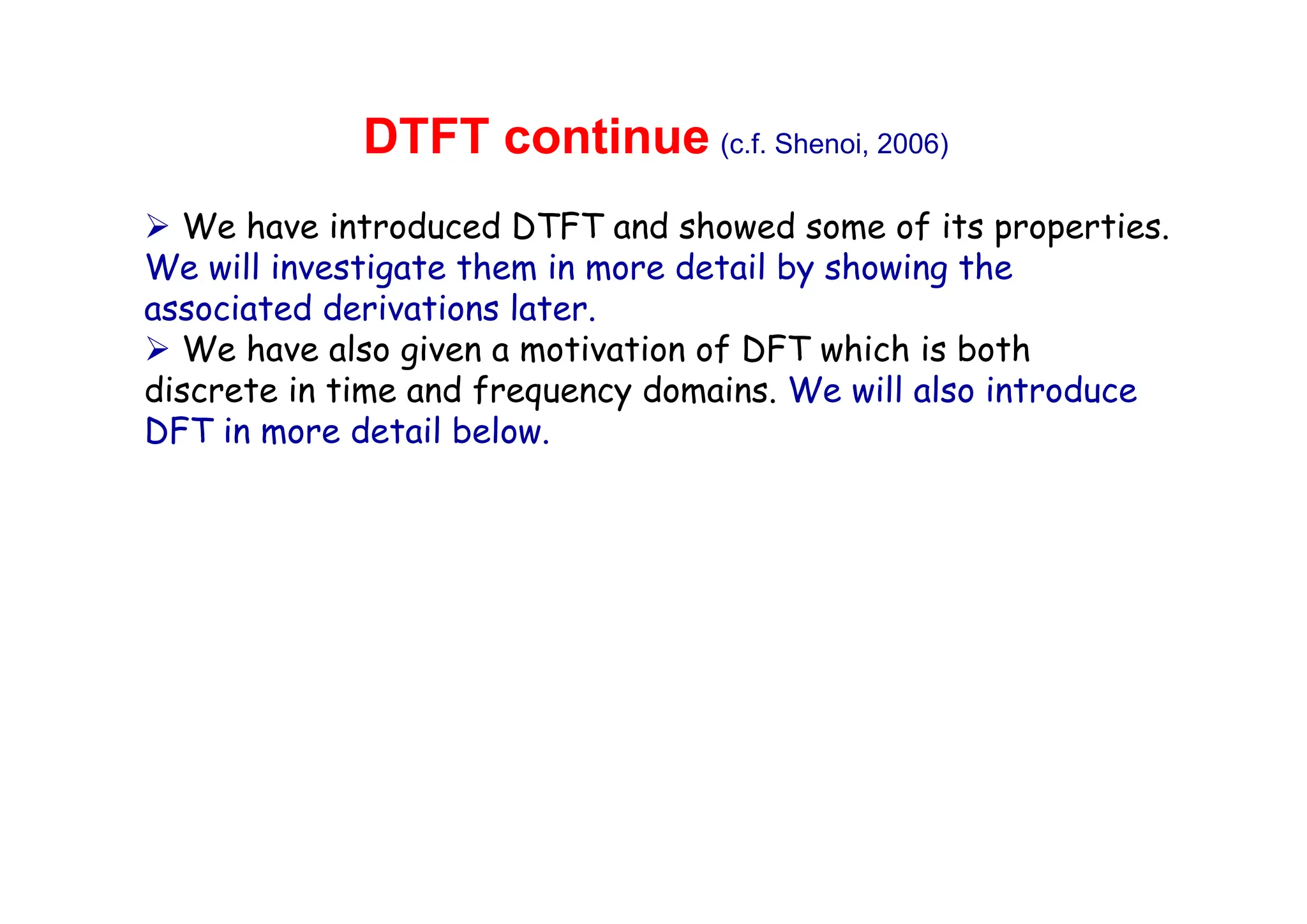 DTFT continue digital signal processing.pdf