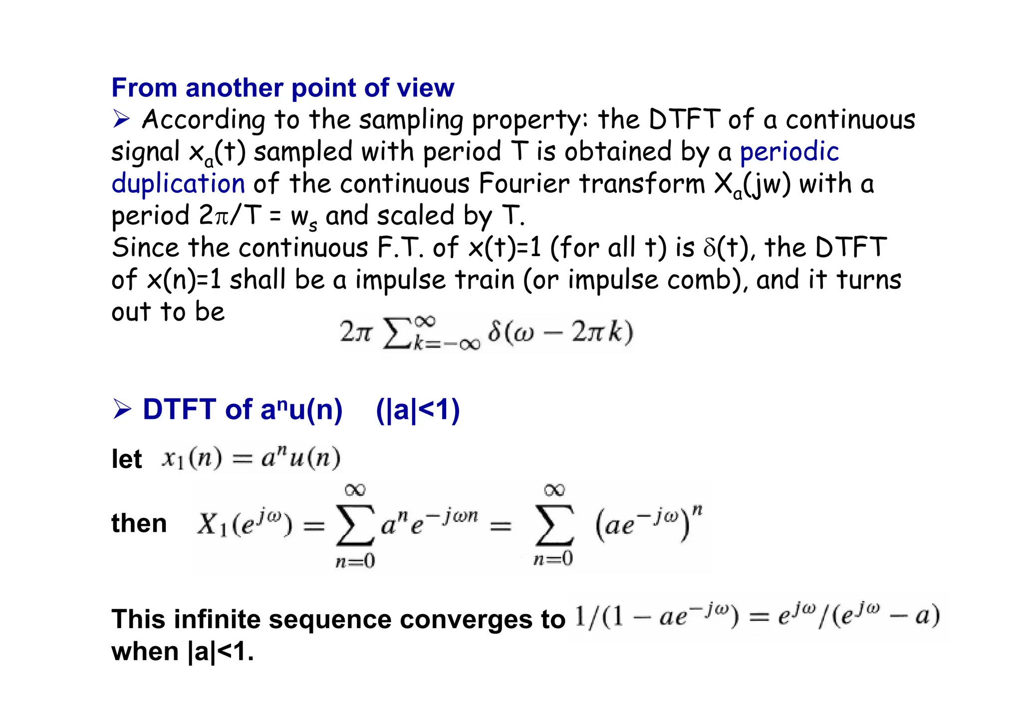 DTFT continue digital signal processing.pdf