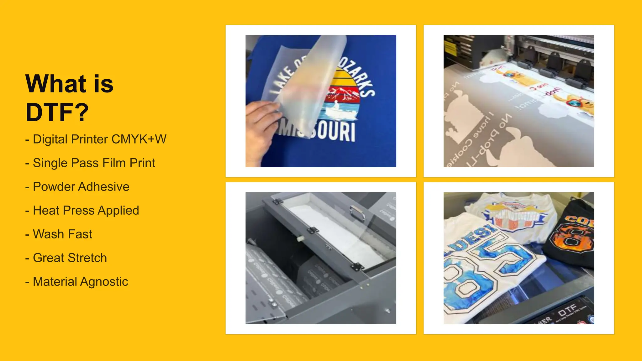 DTF vs Screen Printing - Direct to Film Printing Comparison | PPT