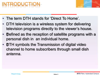 DTH System | PPTX