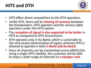 Television Transmission Technologies | PPT