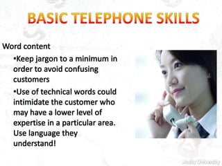 Telephone Skills | PPTX