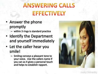 Telephone Skills | PPTX