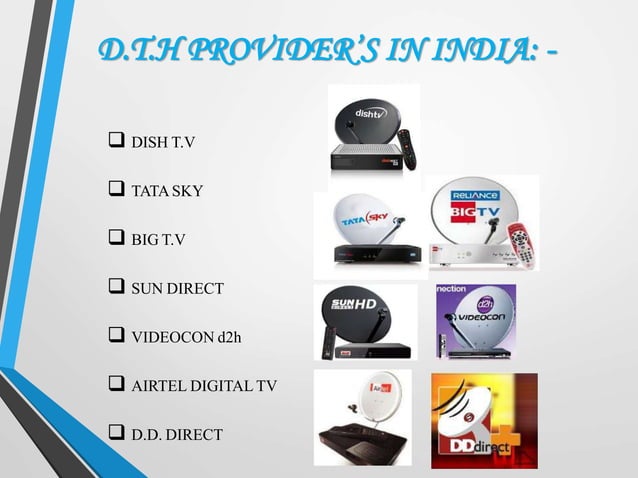 Presentation on DTH | PPTX
