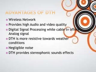 Dth presentation | PPT