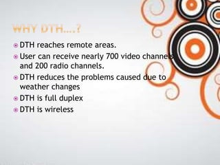 Dth presentation | PPT