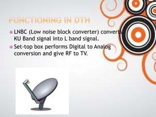 Dth presentation | PPT