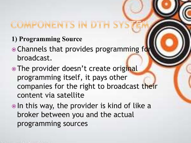 Dth presentation | PPT