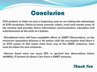 Dth Technology | PPT