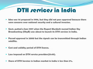 Dth Technology | PPT