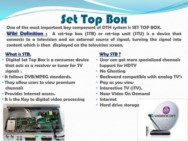 Dth Technology | PPT