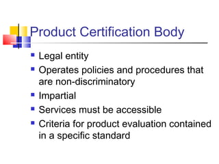 DTI- Philippine Accreditation Bureau (PAB) ISO/IEC Guide 65:1996 | PPT