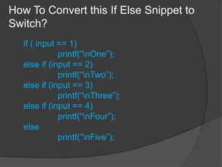 Dti2143 chap 4 control statement part 2 | PPTX | Programming Languages | Computing