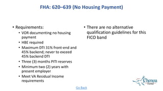 DTI and FICO Flowchart | PPTX | Home Financing | Personal Debt